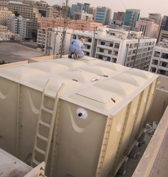 Oryx Fiberglass LLC – GRP Water Tank Repair and Maintenance works